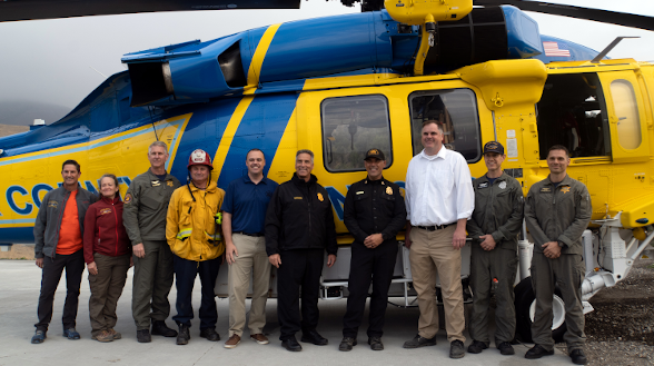 County, College Create New Helispot for Area Firefighting & Rescue ...