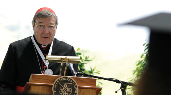 His Eminence George Cardinal Pell, RIP | Thomas Aquinas College