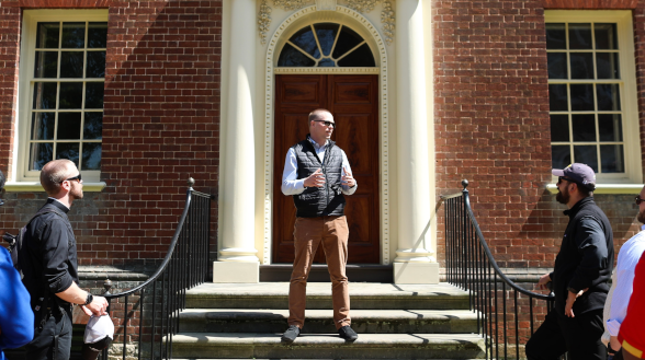 Doctoral Student and Annapolis Tour Guide: Michael Bors (’15) | Thomas ...