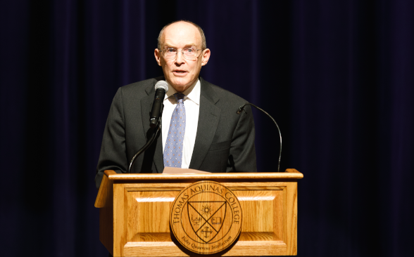 Lecture: Dr. Adam Schulman on Entropy | Thomas Aquinas College