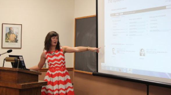 LinkedIn’s Maggie Tuttle (’10) Offers Networking Tips to College’s ...