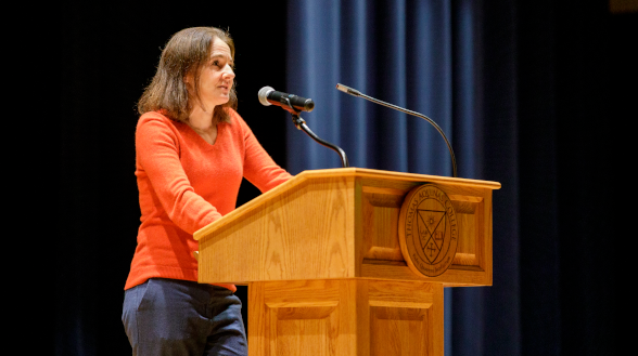 Dr. Angela Knobel Lectures on Aquinas and Moral Virtue | Thomas Aquinas ...