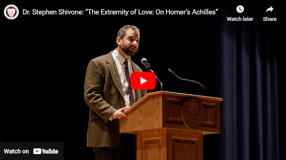 Dr. Shivone Offers Insight into Love & War in Homer’s Iliad | Thomas ...