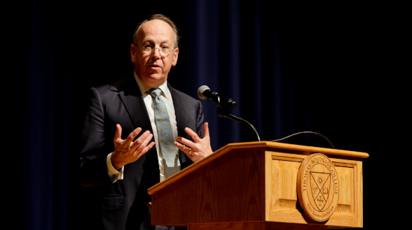 Former Solicitor General Paul Clement Lectures on Framers, Administrative State | Thomas Aquinas ...