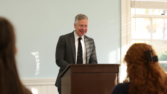 Dr. James Matthew Wilson Delights Students with Catholic Poetry ...