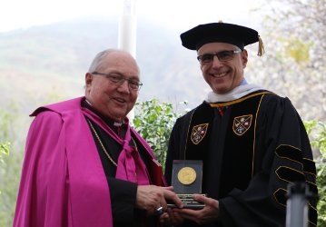 College Awards its Highest Honor to the Most. Rev. Robert C. Morlino ...