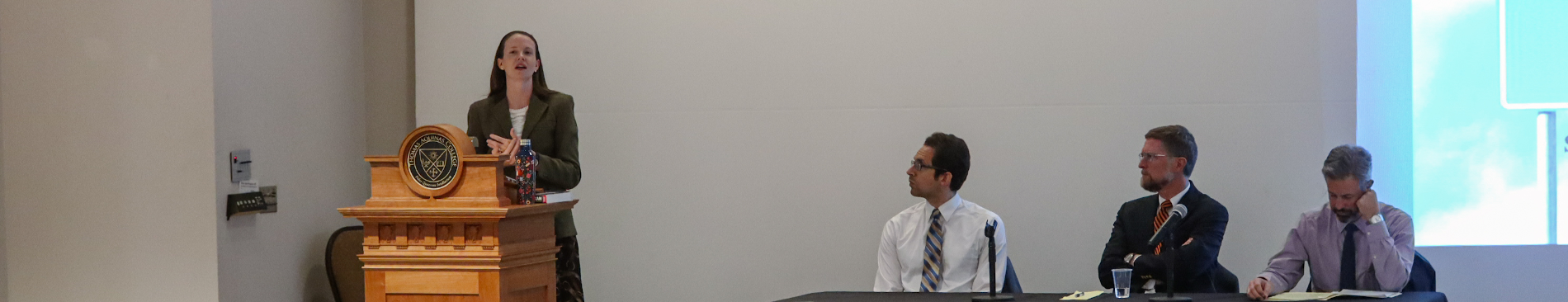 Faculty Panel Gives Students Tips for Graduate School | Thomas Aquinas ...